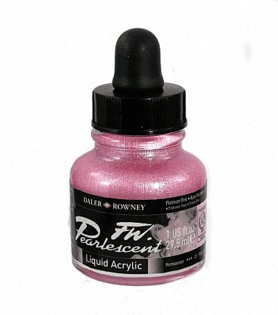 Daler Rowney Pearlescent Platinum Pink