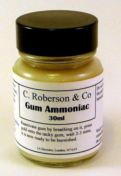 Gum Ammoniac Gilding Medium 30ml - Blots Pen & Ink Supplies