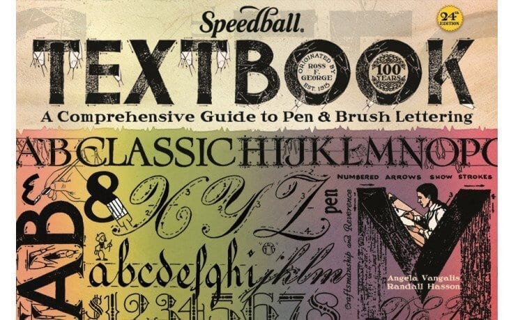 Speedball Text Book 24th Edition - Blots Pen & Ink Supplies