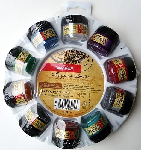 Speedball Pallette Set Of 10
