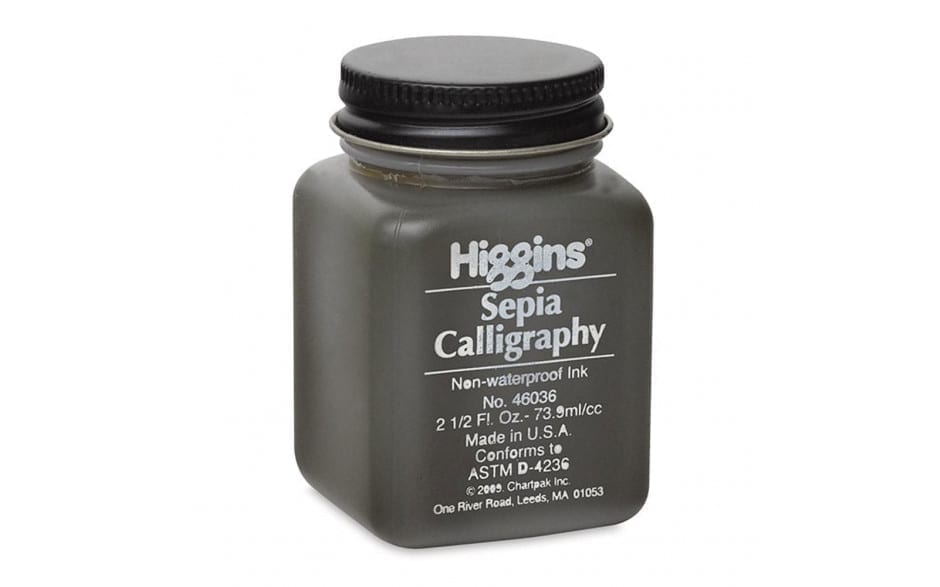 Sepia Ink - Blots Pen & Ink Supplies