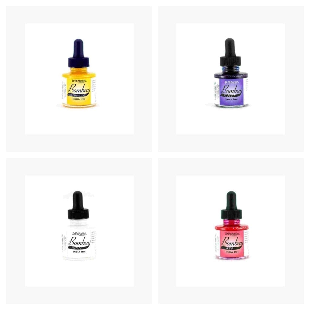 Dr Ph Martin's Bombay India Ink - Blots Pen & Ink Supplies